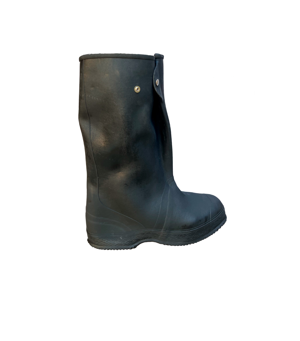 Rubber 16″ Overshoe in Black (6,7,8,9,10,11,12,13,14) – PAWPRINT