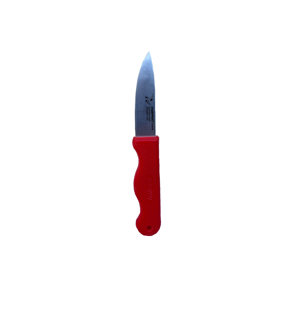 Stainless Steal Economic 2.5″ Knife – PAWPRINT
